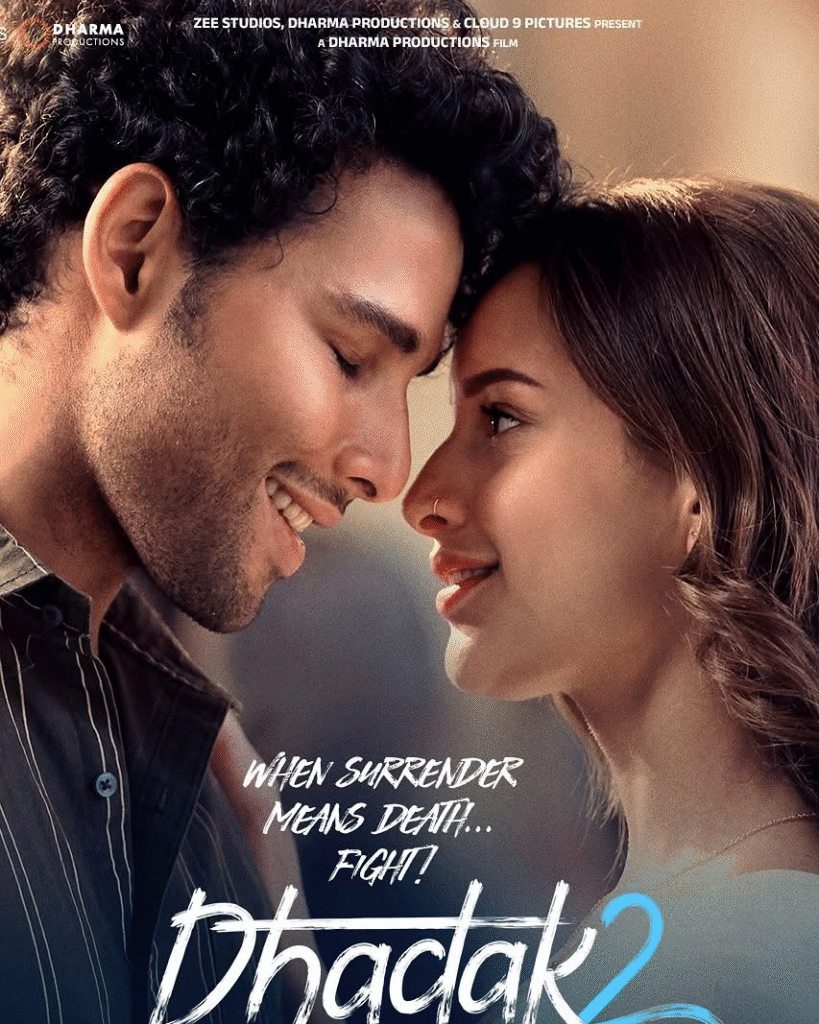 Dhadak 2 movie Cast, Story & Full Details | Triptii Dimri & Siddhant